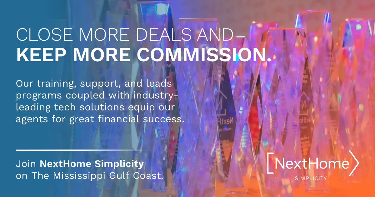 NextHome Simplicity | Real Estate Careers on The Mississippi Gulf Coast